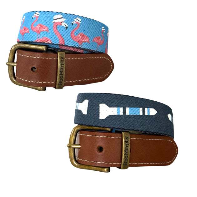 Reversible Golf Tees and Bucket Hat Flamingos – Doc Murphy USA