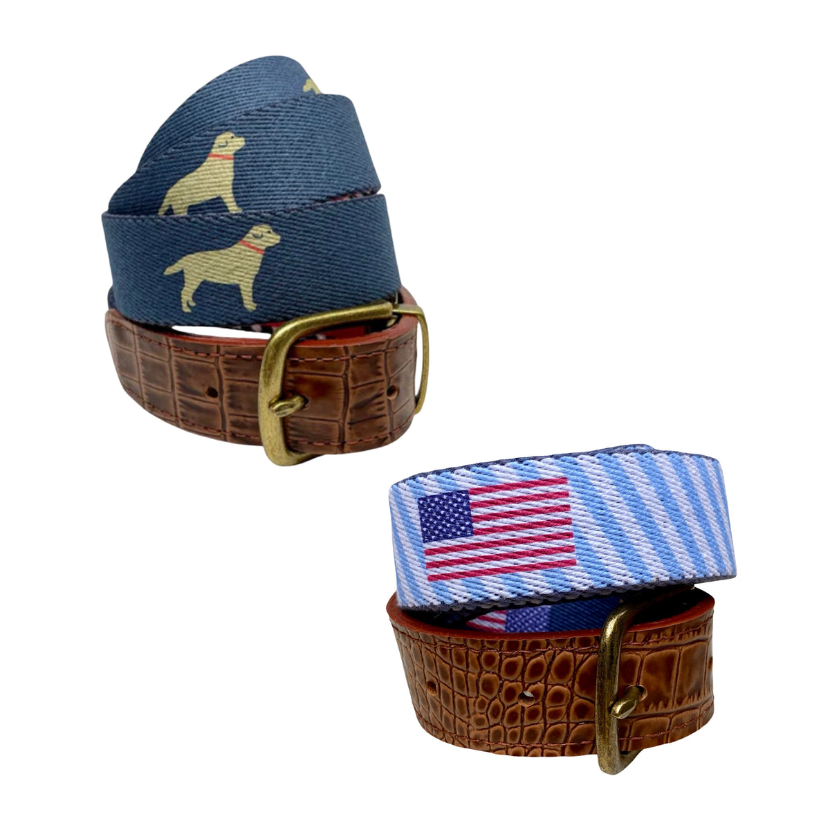 Reversible Yellow Lab and American Flag – Doc Murphy USA