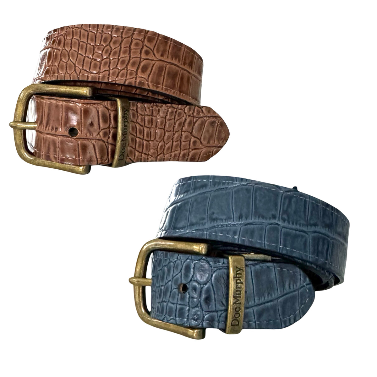Reversible Cognac and Navy Gator – Doc Murphy USA