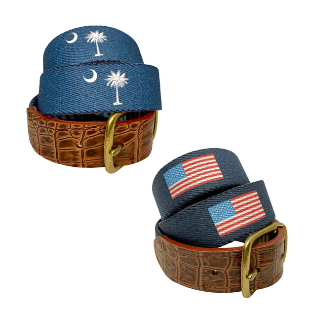 Reversible Palmetto Moon and American Flag – Doc Murphy USA