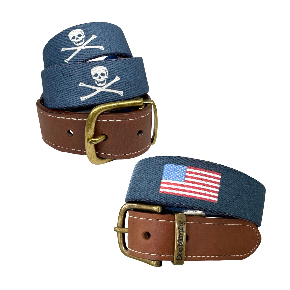 Reversible Jolly Roger and American Flag – Doc Murphy USA